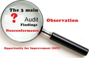 Reporting Non-conformances and the Grading of findings. - ISOQAR Africa